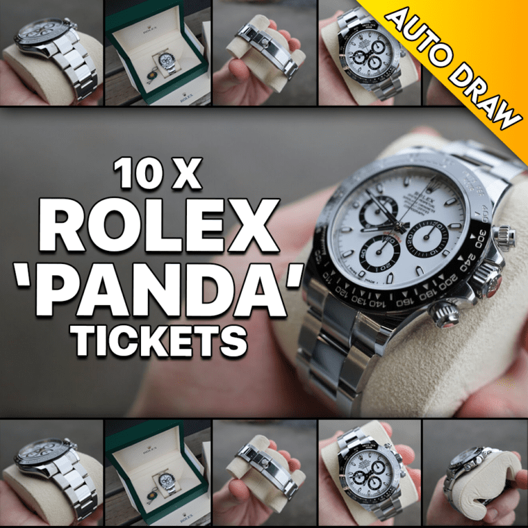 WIN 10 X ROLEX 'PANDA' TICKETS WORTH £250 - DRAW NO.16 - Bonkers ...