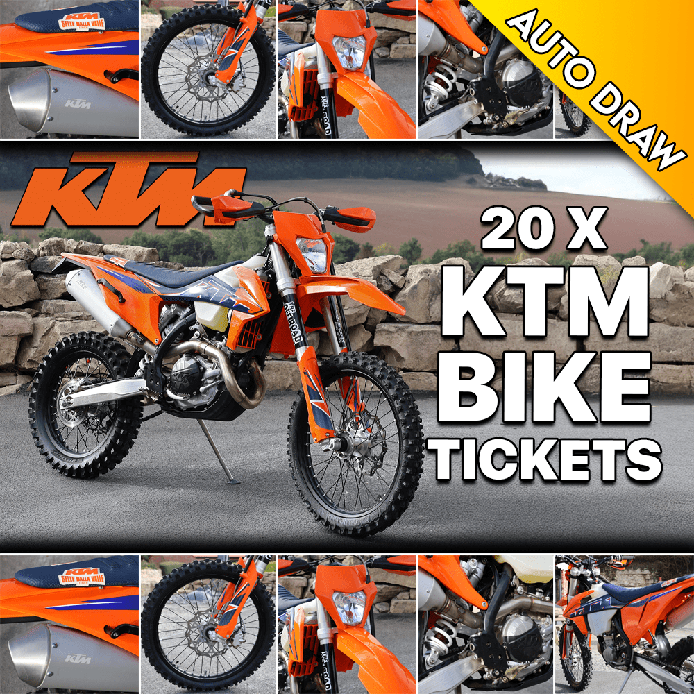 WIN 20 X KTM BIKE TICKETS WORTH £250 – DRAW NO.1 – Bonkers Competitions