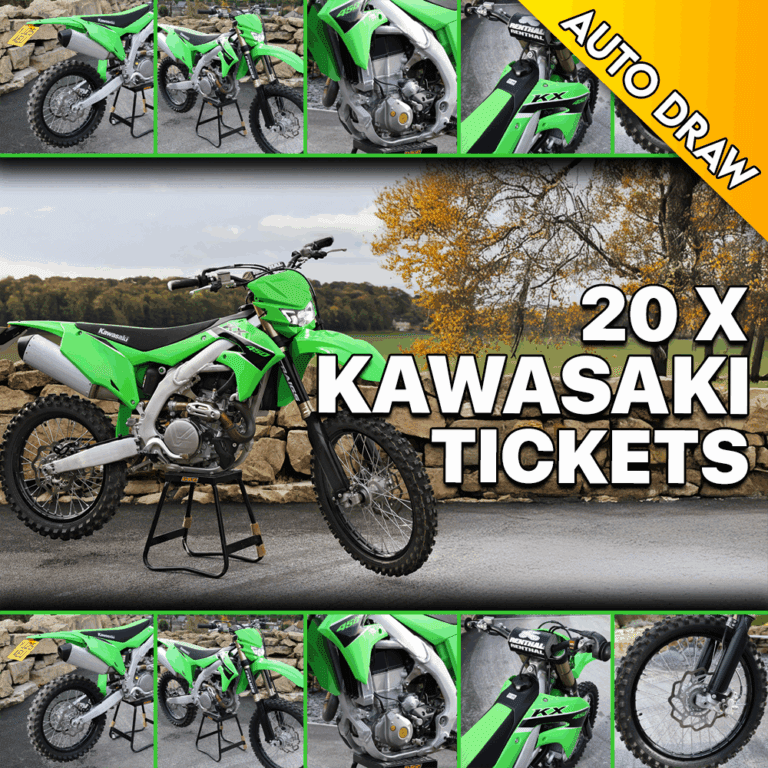 WIN 20 X KAWASAKI TICKETS WORTH £250 – DRAW NO.3 – Bonkers Competitions
