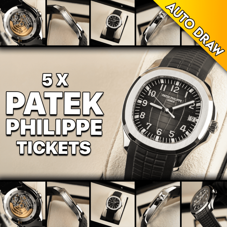 WIN 5 X PATEK PHILIPPE TICKETS WORTH £300 - DRAW NO.7 - Bonkers ...